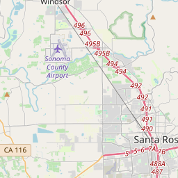 Santa Rosa (CA), United States Zip Codes