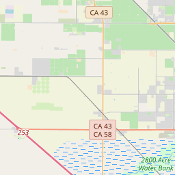 Bakersfield (CA), United States Zip Codes