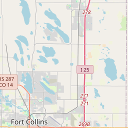 Fort Collins (CO), United States Zip Codes