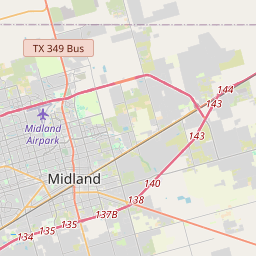 Midland (TX), United States Zip Codes