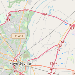 Fayetteville (NC), United States Zip Codes